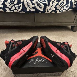 Jordan | Shoes | Jordan 4 Retro Mid Red Thunder | Poshmark